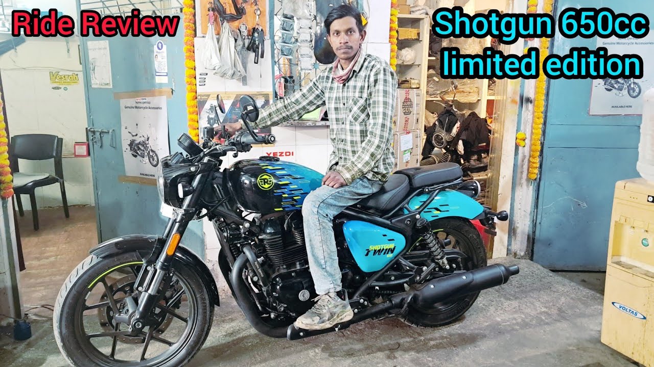 Royal Enfield Shotgun 650cc | Limited Edition|Ride Review | India's ...