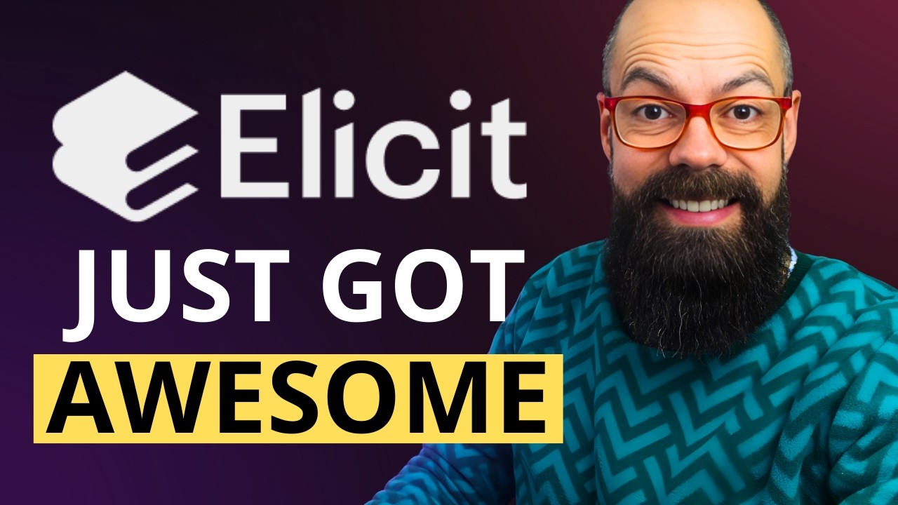 Elicit AI Can Now Do Your Entire Systematic Review (In Minutes) - YouTube