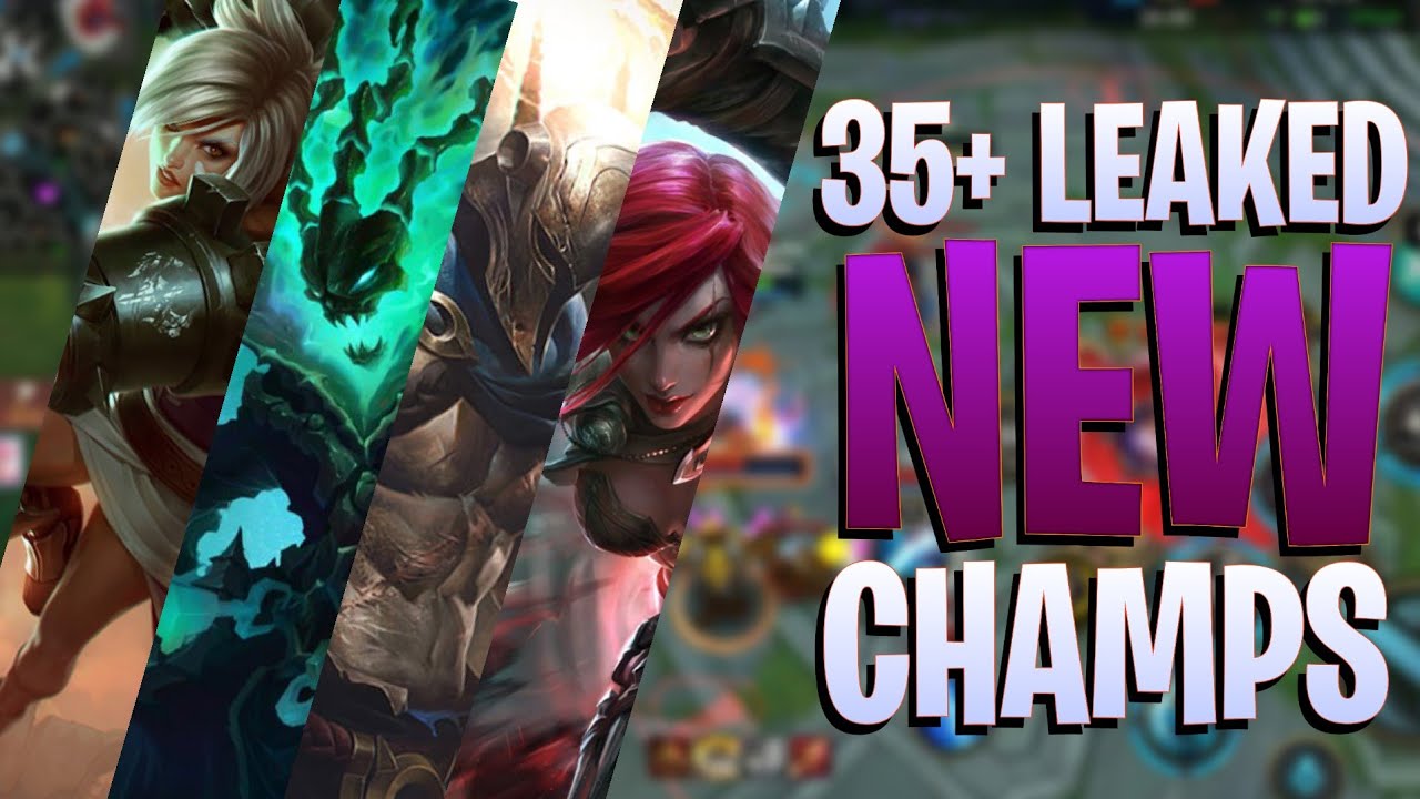 35+ LEAKED NEW CHAMPS??? | NEW CHAMPS PREVIEW | League of Legends: Wild ...