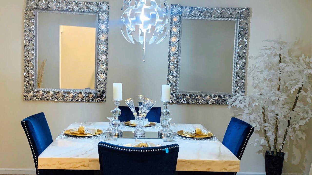 DIY Dollar Tree Glam Mirror - YouTube