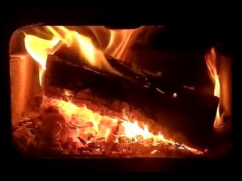 FREE FIREPLACE VIDEO (Slow burning) - YouTube