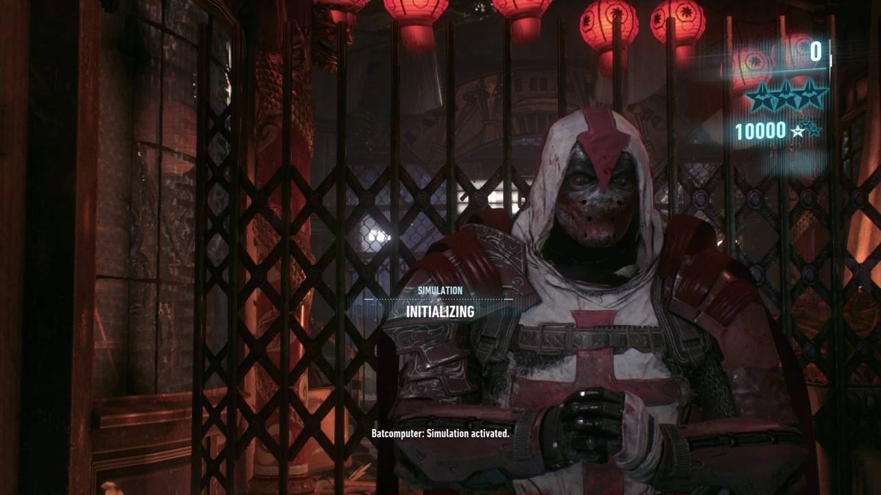Batman Arkham Knight Azrael Challenge Map - YouTube
