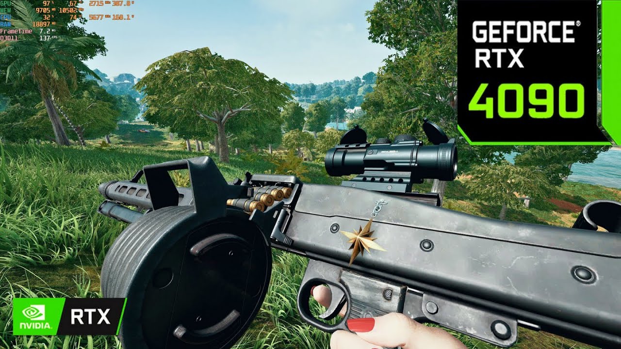 PUBG : RTX 4090 - i9 14900K - 128GB RAM ( 4K Maximum Settings ) - YouTube