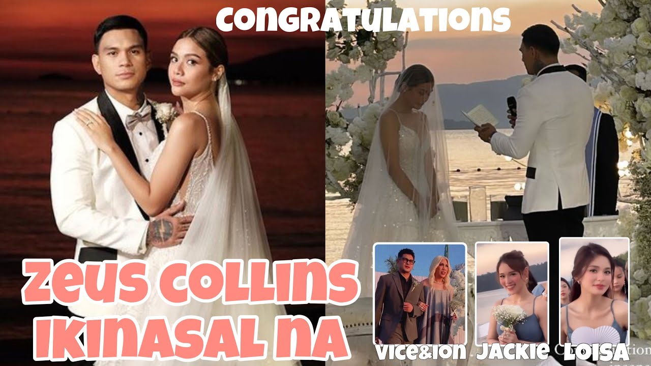 ZEUS COLLINS IKINASAL NA SA KANYANG NON SHOWBIZ GIRLFRIEND VICE GANDA ...