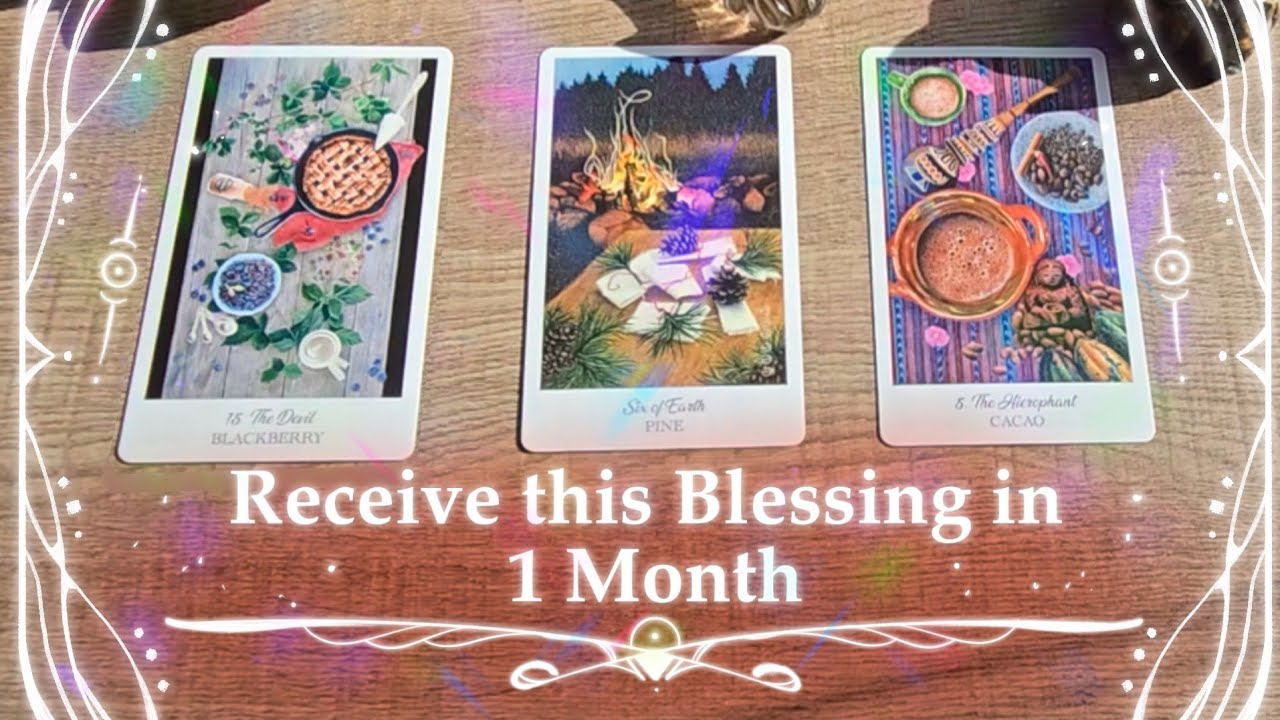 You are Receiving this Blessing in ONE MONTH! | Timeless Pick a Card ...