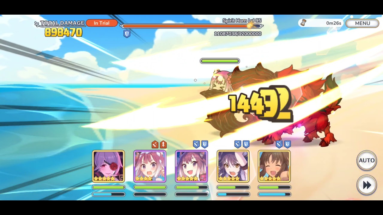 Princess connect cb 9 lap 2 Spirit Horn - YouTube