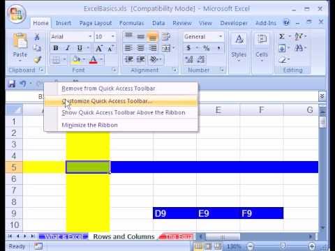 Excel Basics #1: What Is Excel? - YouTube