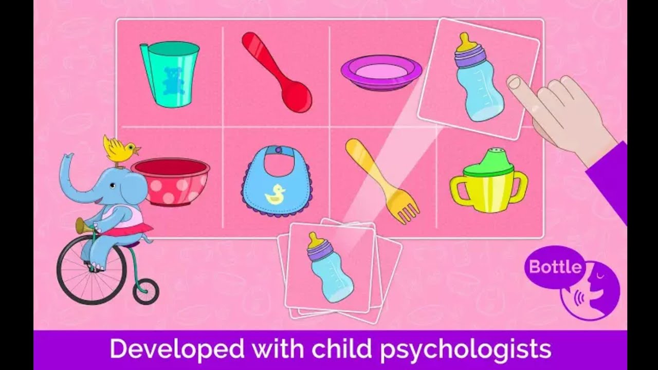 My First Words Lesson - Learning For Babies Kids - Educational Video ...