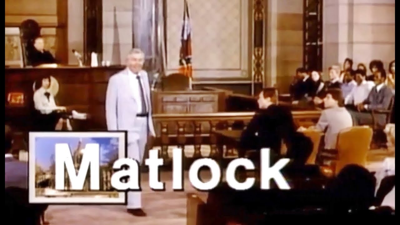1986 - Matlock - TV Intro - YouTube