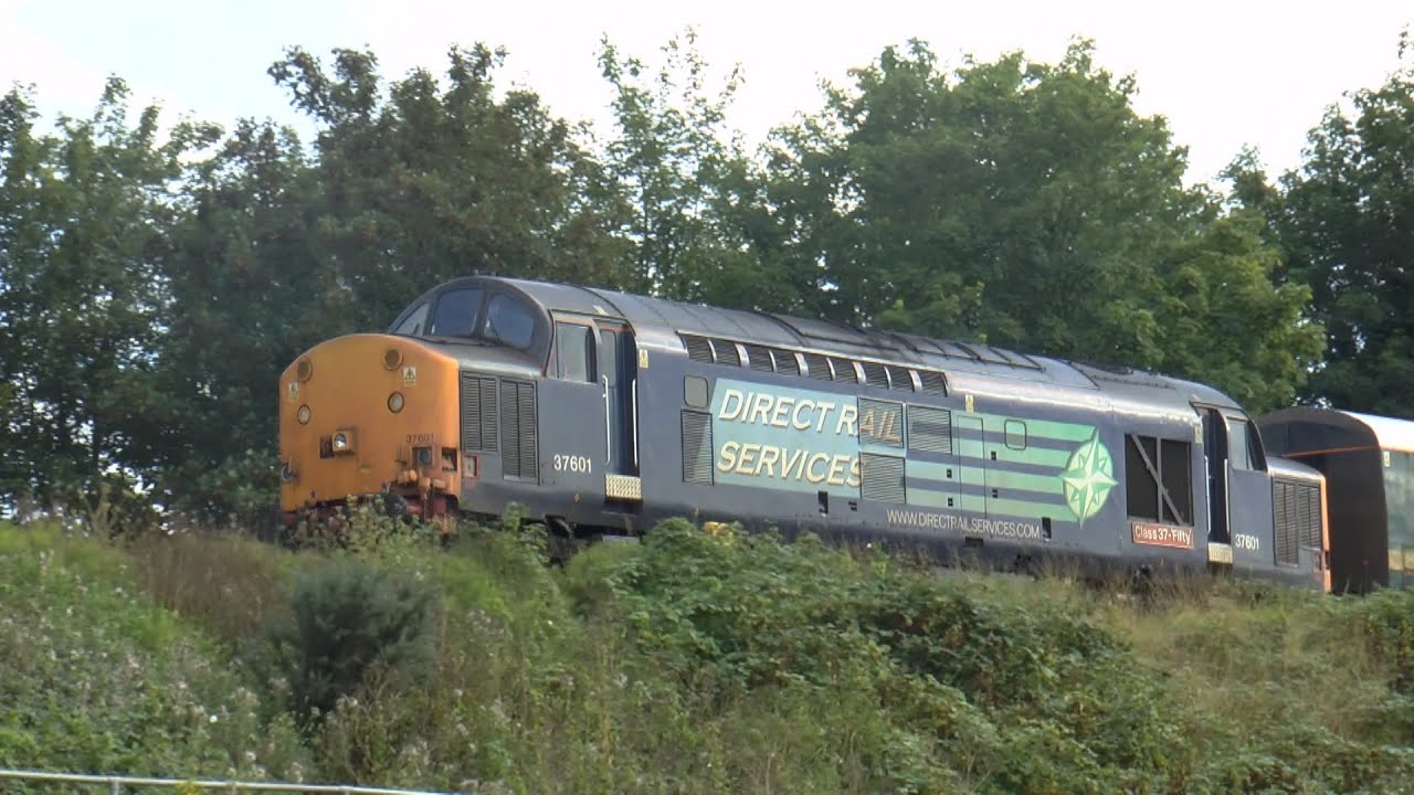 37601 + Motorail Wagons 5Z24 @ Bedminster 01-09-15 - YouTube