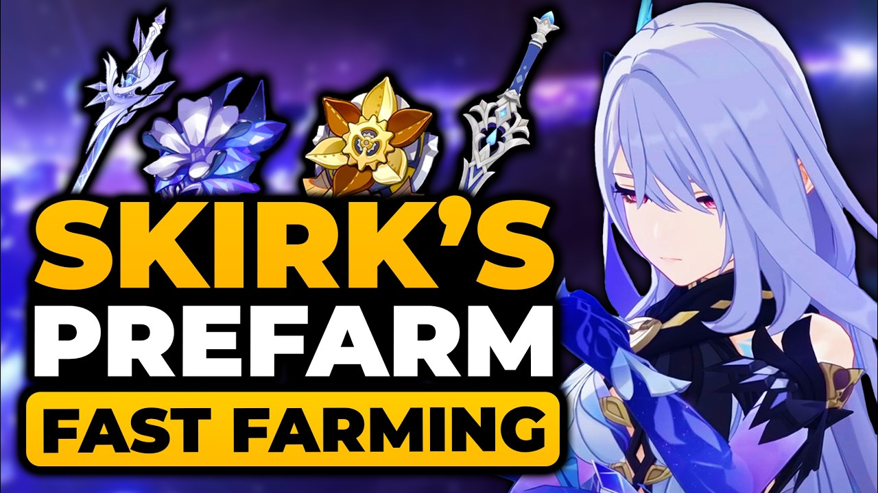 Skirk Prefarm (FAST ULTIMATE GUIDE) All Materials, Artifact & MORE ...