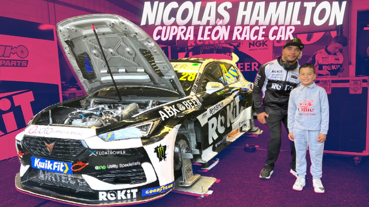 Nicolas Hamilton's Race Car - YouTube