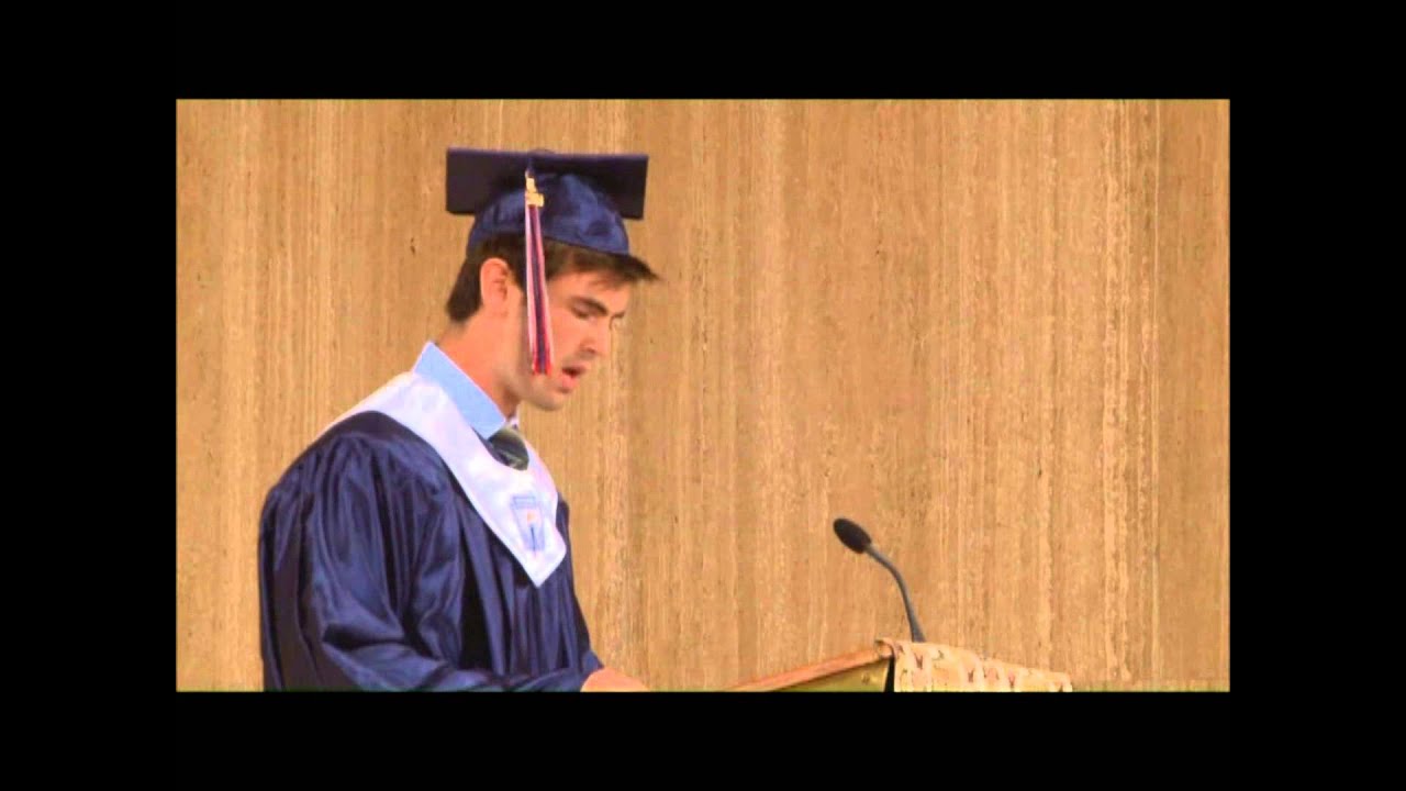 DeMatha 2014 Commencement Senior Class Farewell:Nicholas Ramsey - YouTube