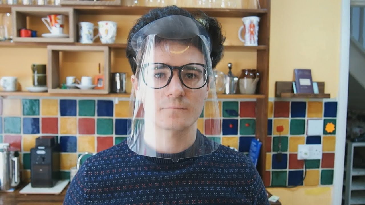 Ultra-light Face Shield Assembly - YouTube