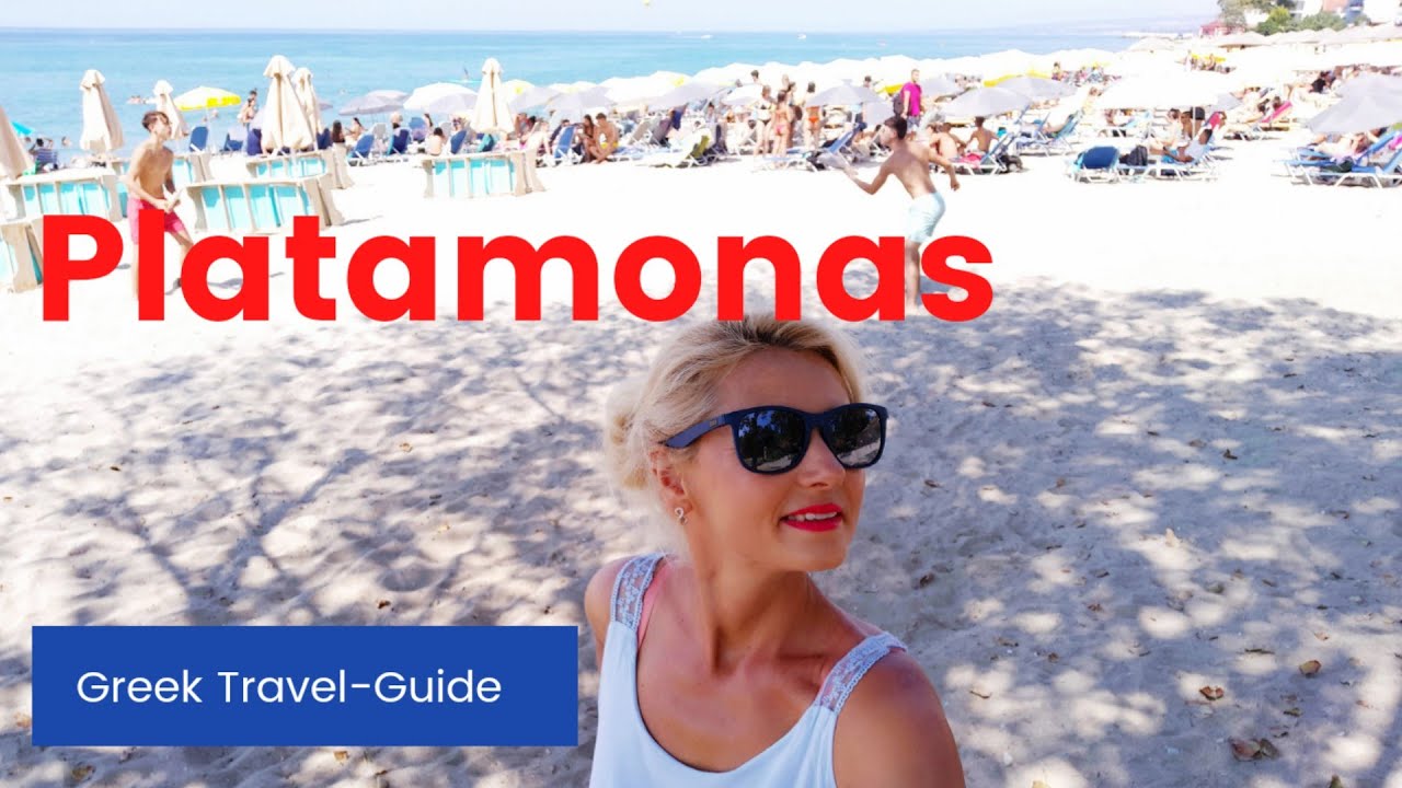 Platamonas Beach Walking Olympus Riviera Greece Πλαταμωνας Πιερια ...