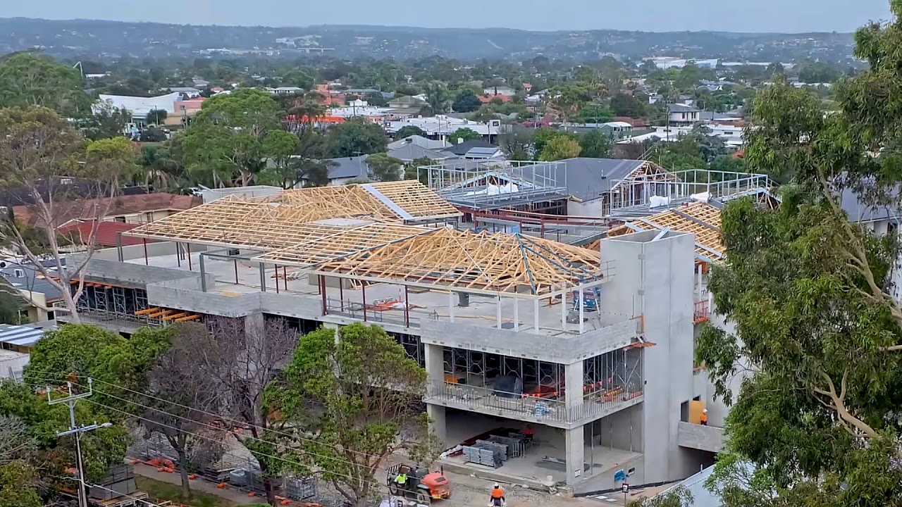 Allity Aged Care Timelapse April 2018 - October 2019 - YouTube