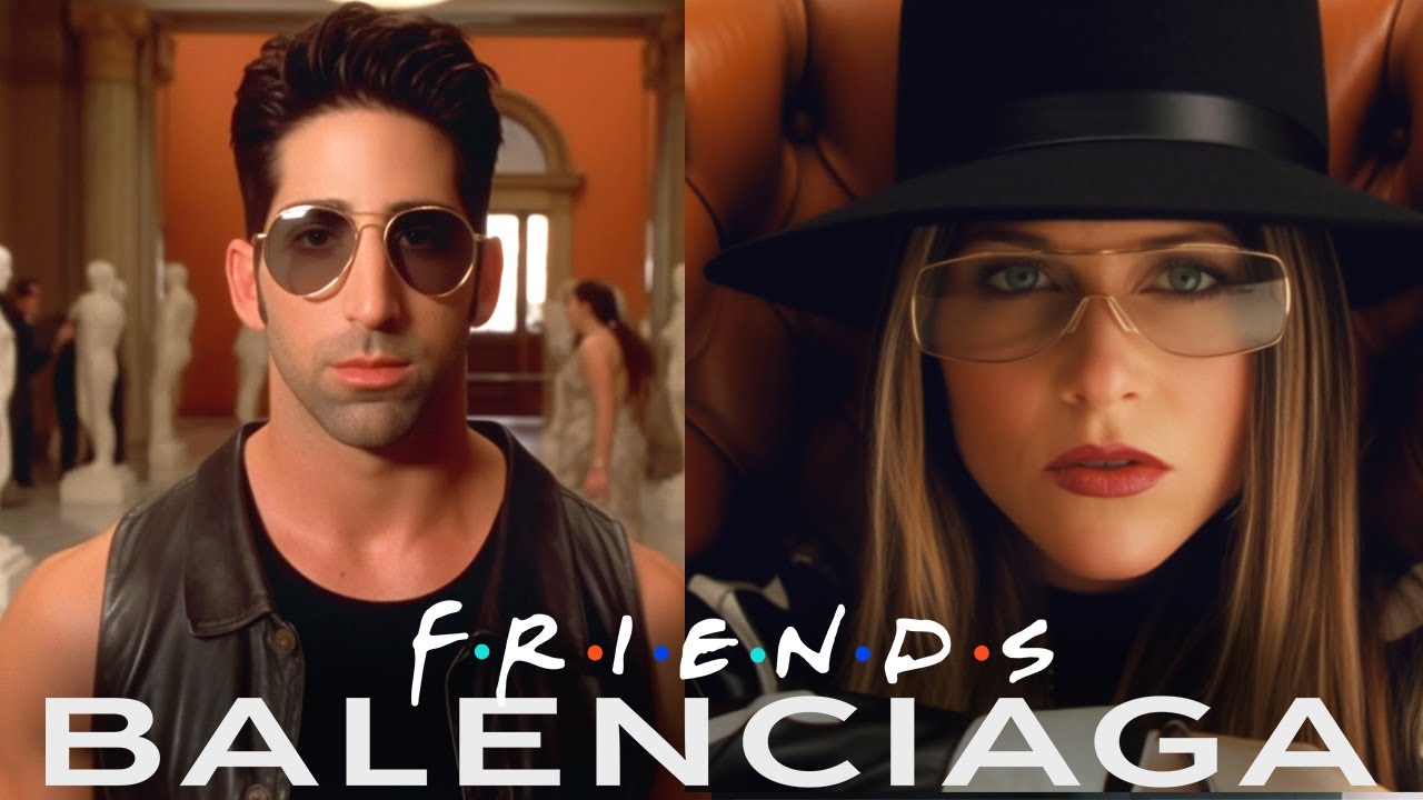 Friends by Balenciaga | Ai inspired video - YouTube