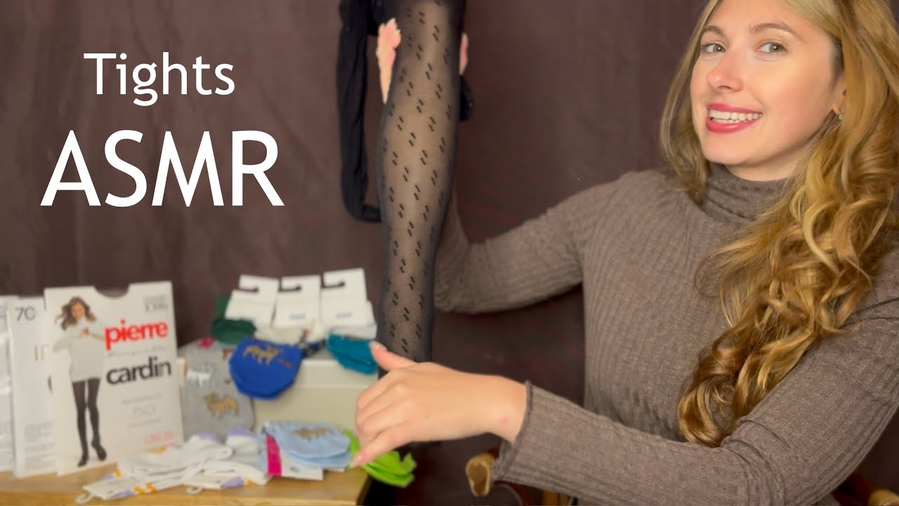 Choosing the perfect tights 🧦 ASMR Role Play - YouTube