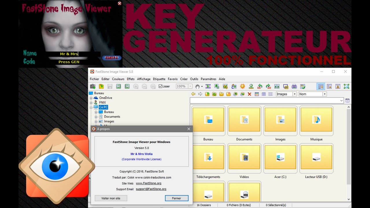 CRACK - KEY - FASTSTONE IMAGE VIEWER - YouTube