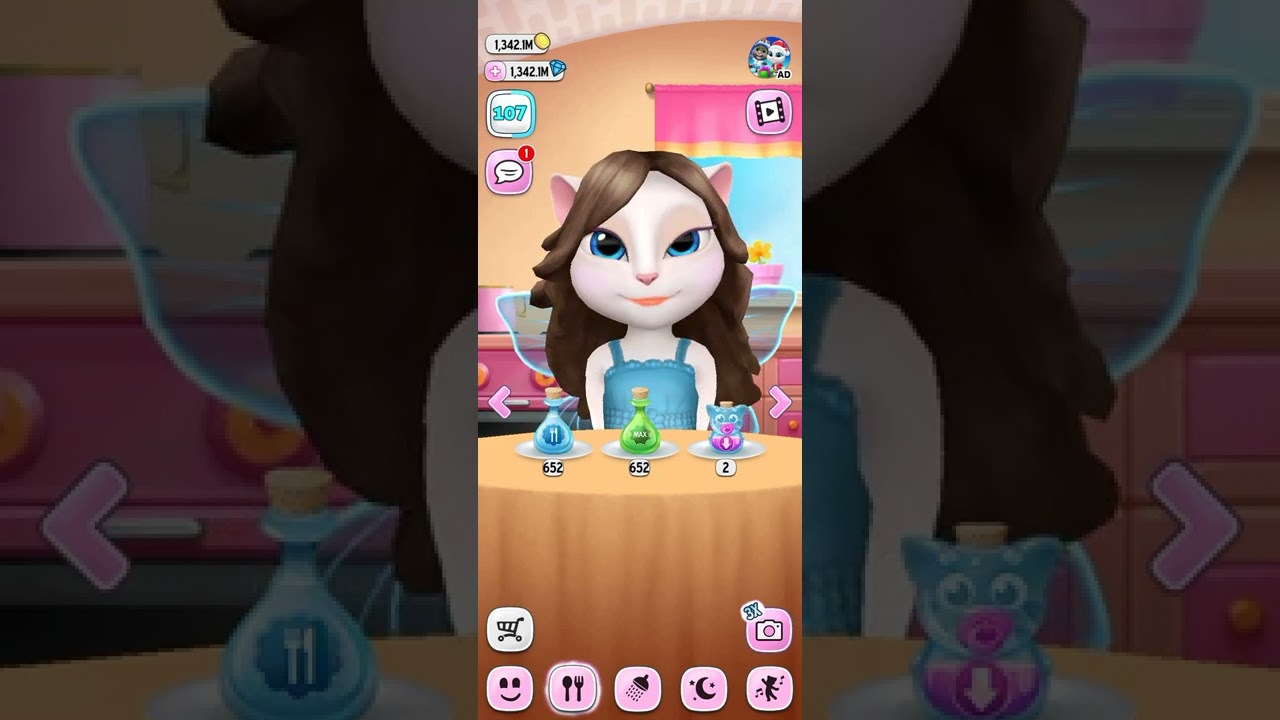 my talking Angela level 105-110 - YouTube