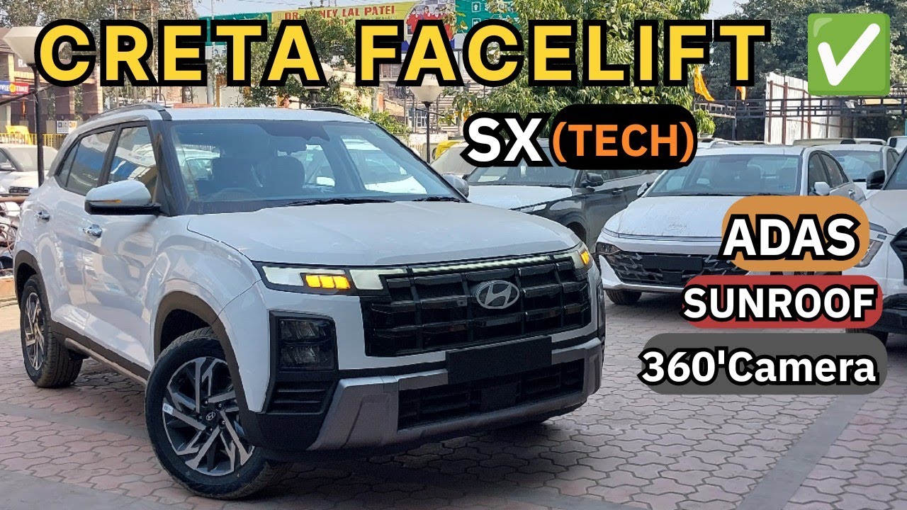 HYUNDAI CRETA FACELIFT SX TECH 2024 2ND TOP MODEL/PRICE@15.94KAKH/UNDER ...