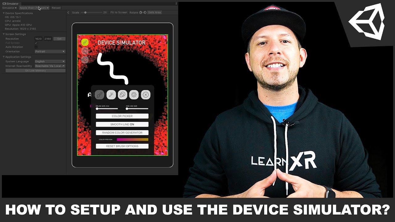 Unity3d Tools - How To Setup And Use The Device Simulator From The ...