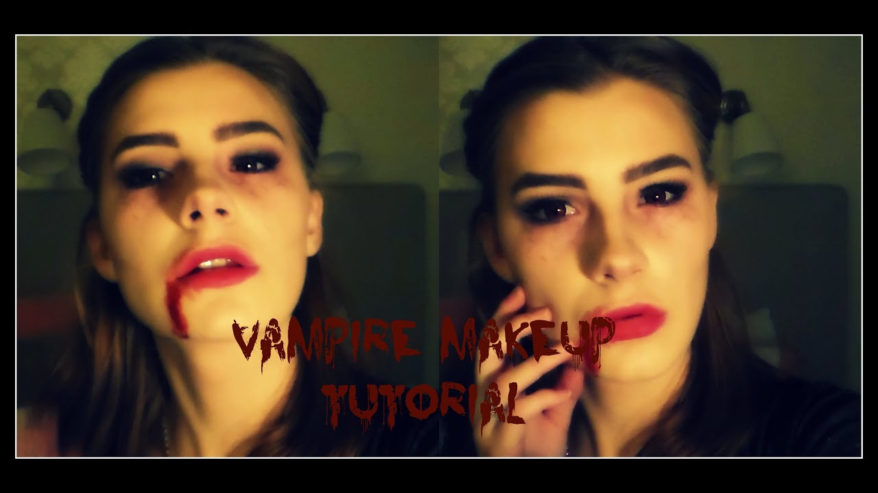 Vampire Makeup Tutorial for Halloween - YouTube
