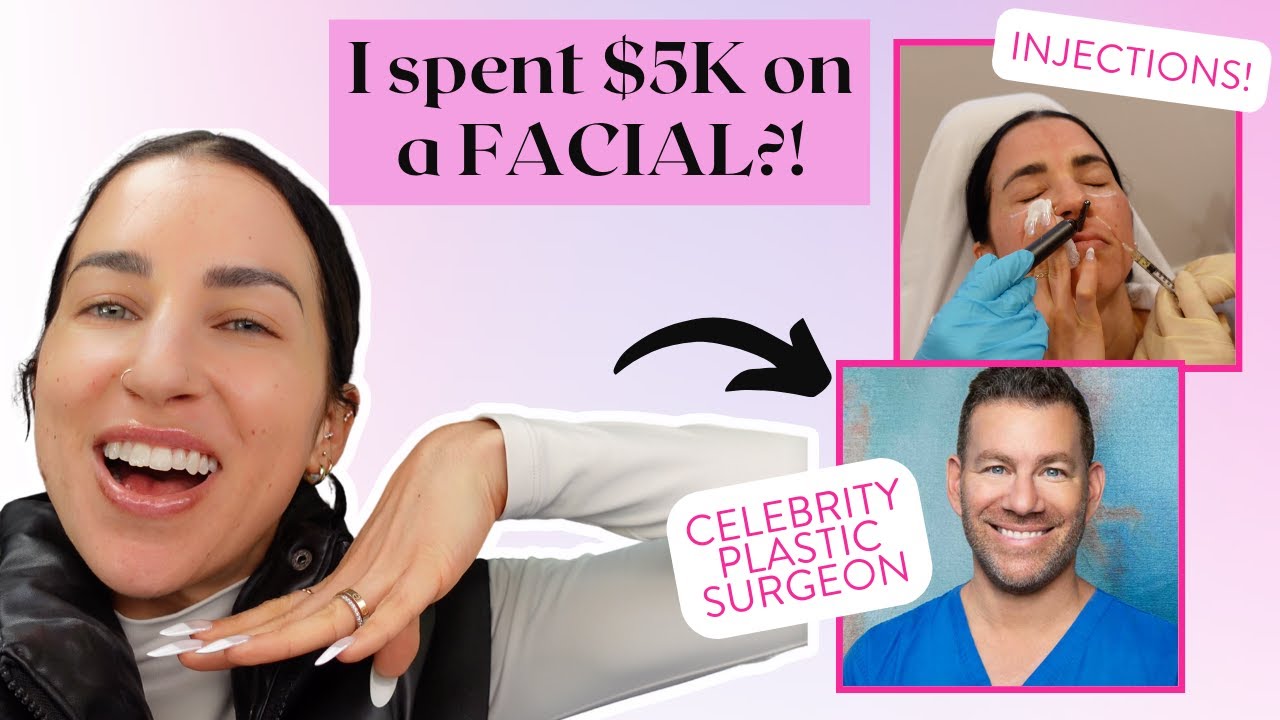 I spent $5k on a FACIAL?!? Trying the famous Dr. Diamond InstaFacial ...