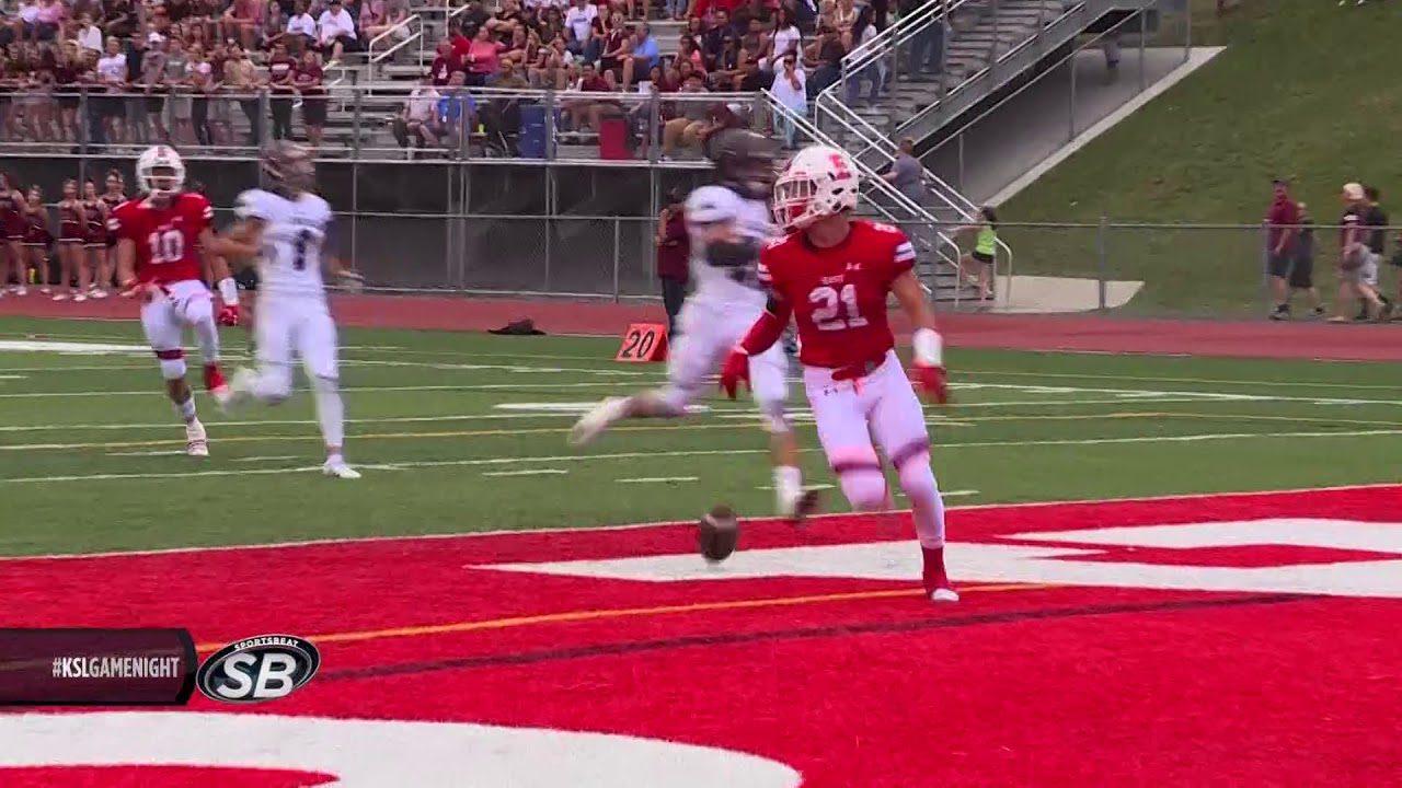 High School Football: Jordan Beetdiggers vs East Leopards - YouTube