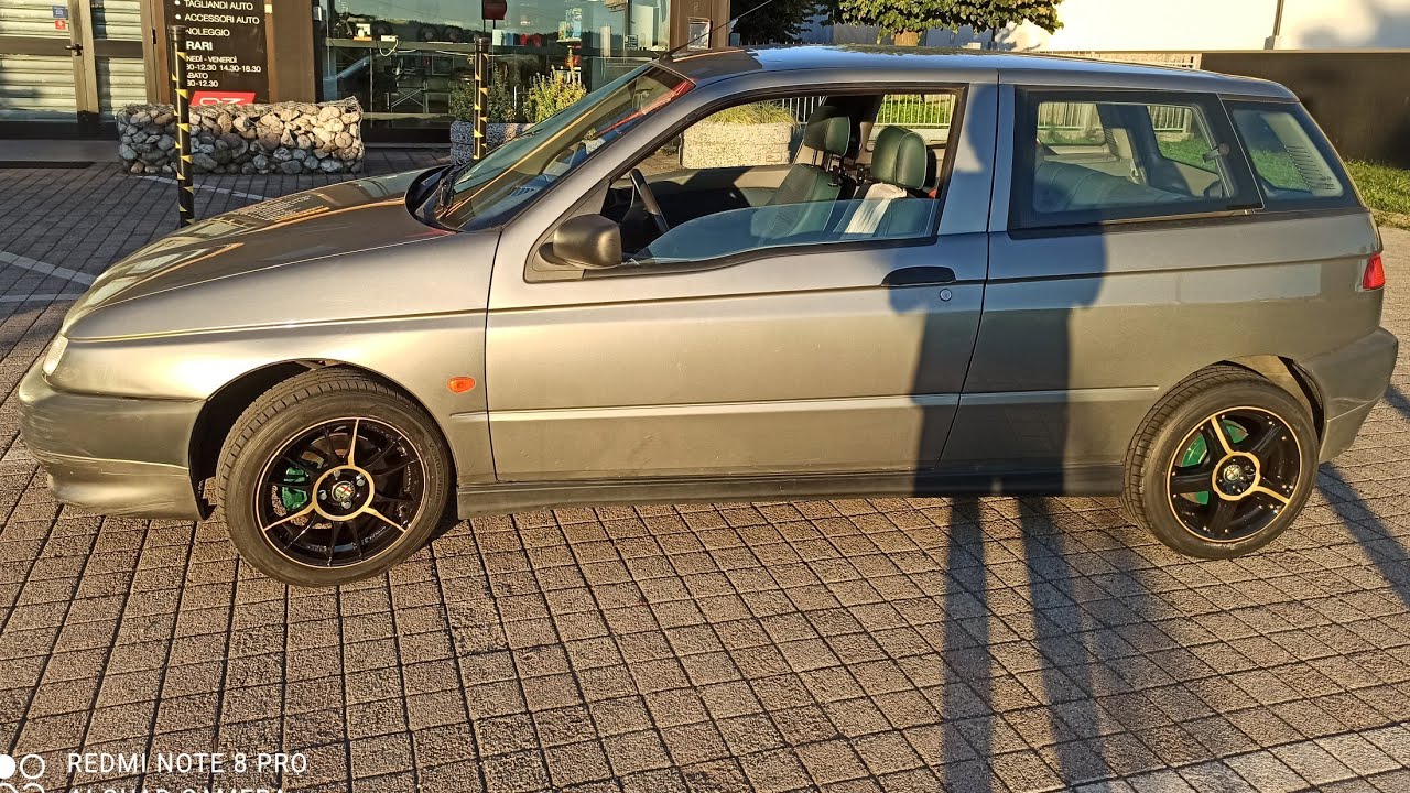 Boxer Alfa Romeo!!! 4 ruote per la 145 - YouTube