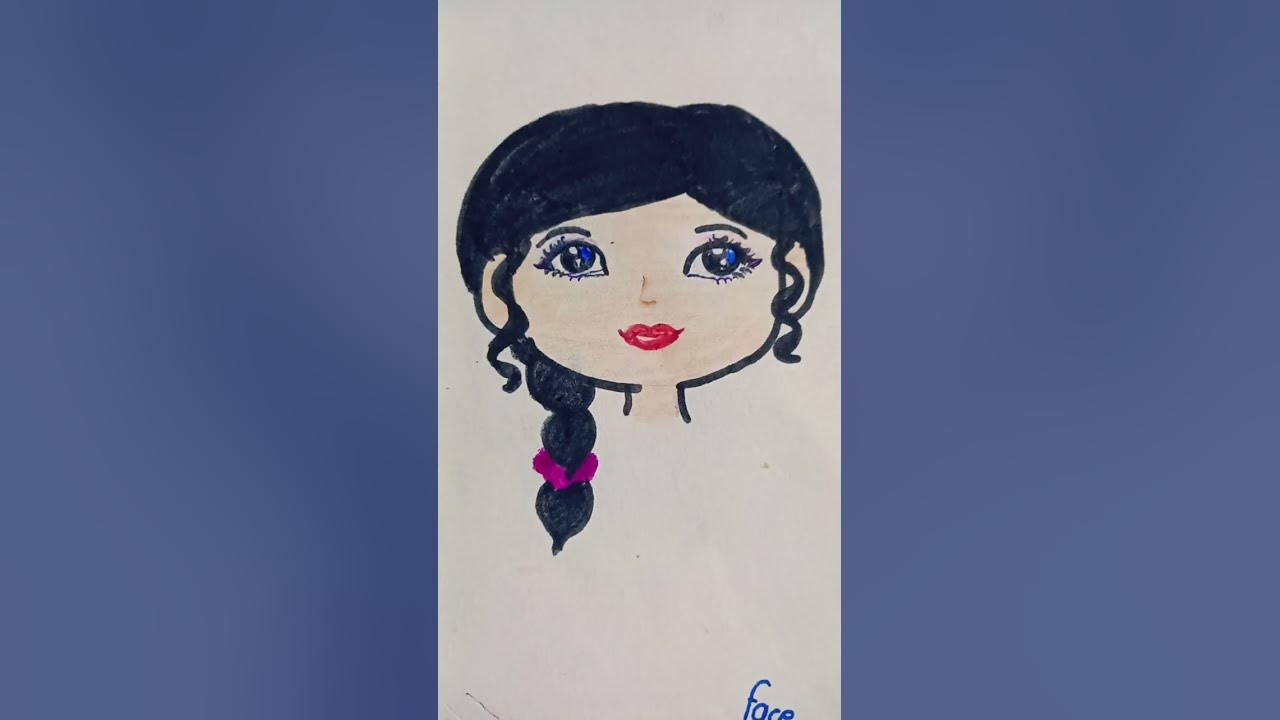 How To Make A Cute Beautiful Paper Doll Makeup💖💖💖 Youtube