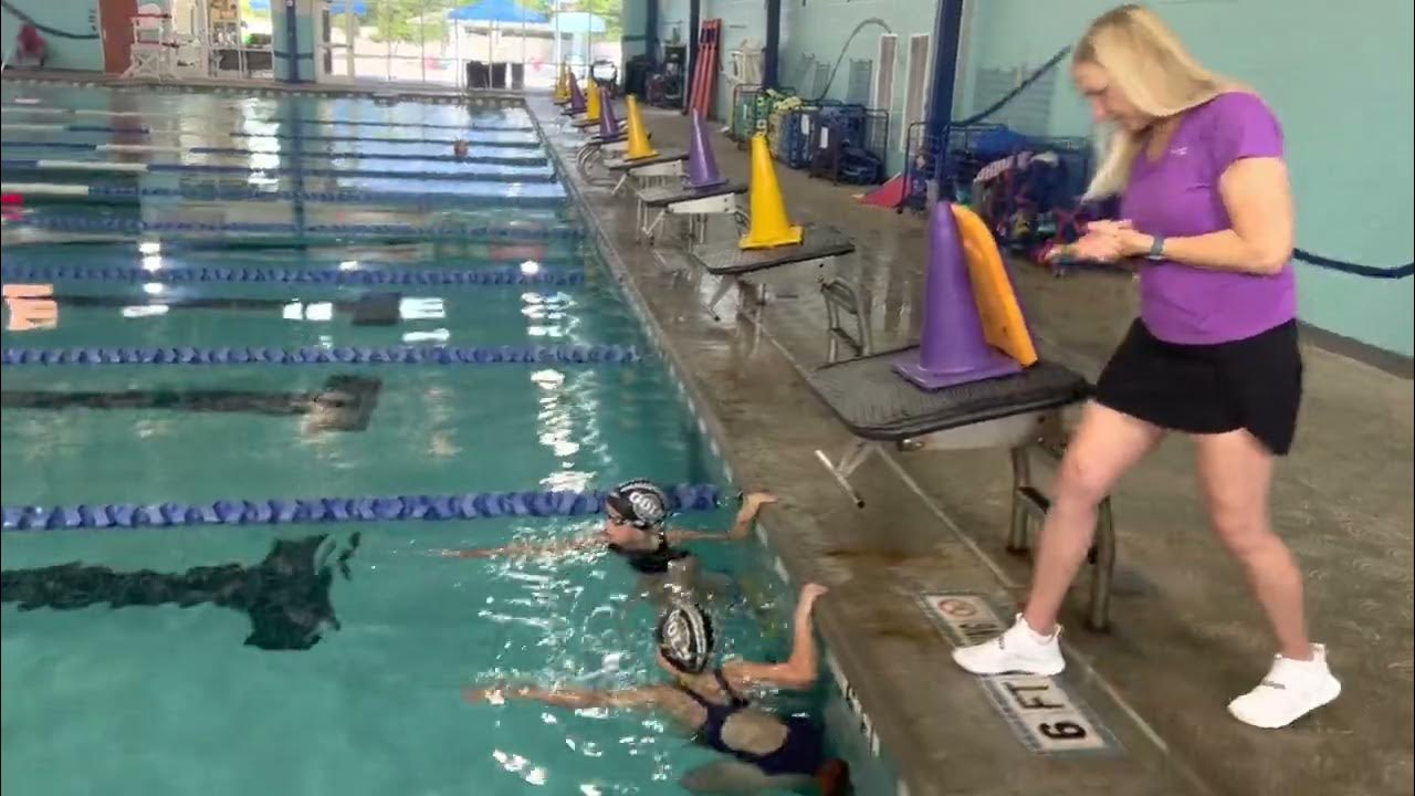 Fly Drill - kick breathe, forehead down, kick glide with out a board - YouTube