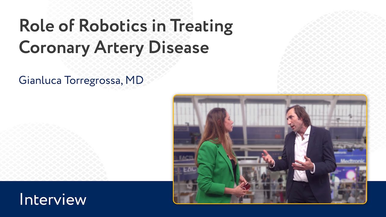 Role of Robotics in Treating Coronary Artery Disease: An Interview With ...