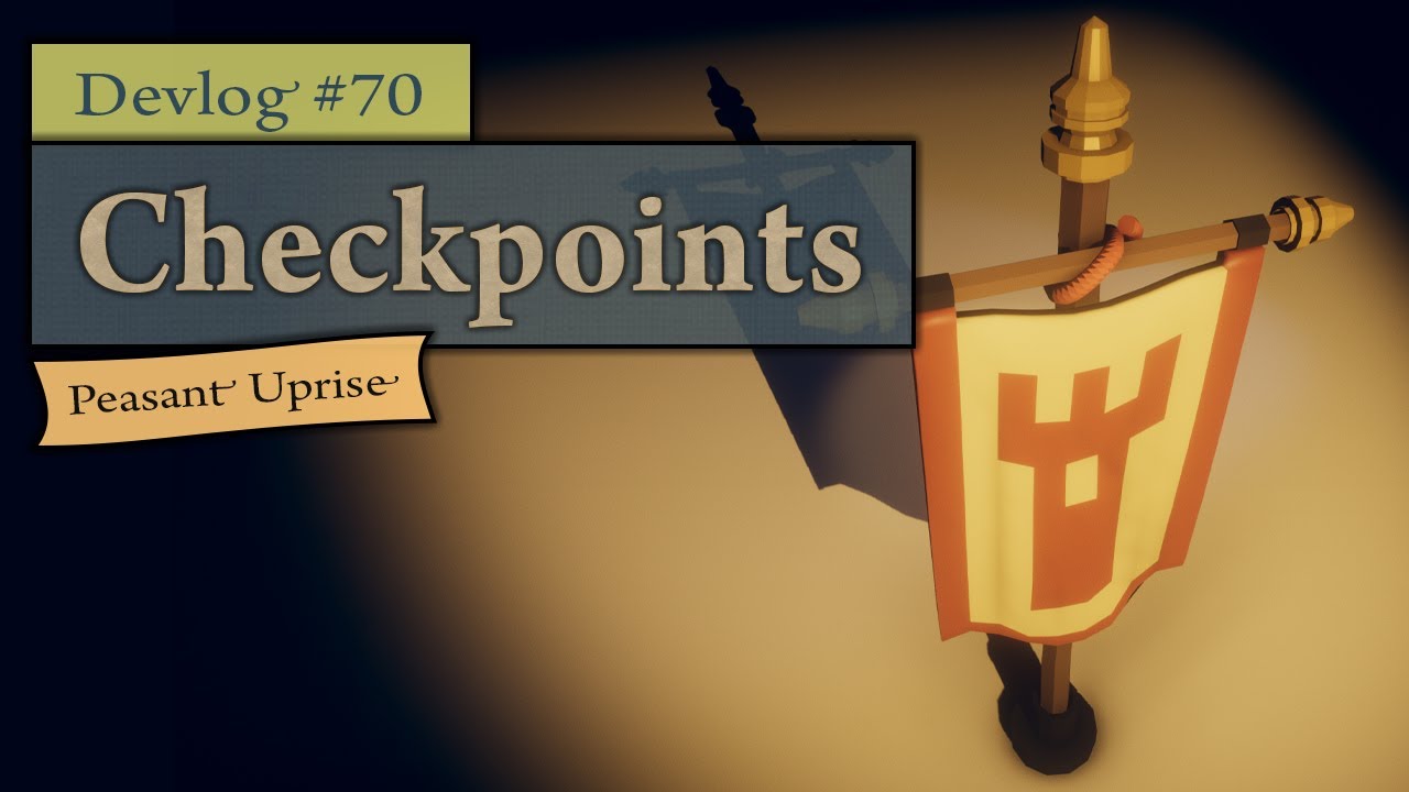 Indie Game Devlog 70 ~ Checkpoints Youtube
