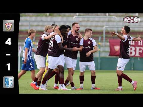 Souveräner Auftritt sichert nächsten Heimsieg | Highlights BFC Dynamo - 1. FC Magdeburg II
