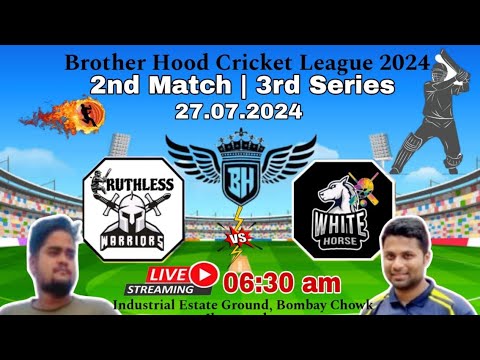 2nd Match | 3rd Series | Ruthless Warriors Vs White Horse - YouTube