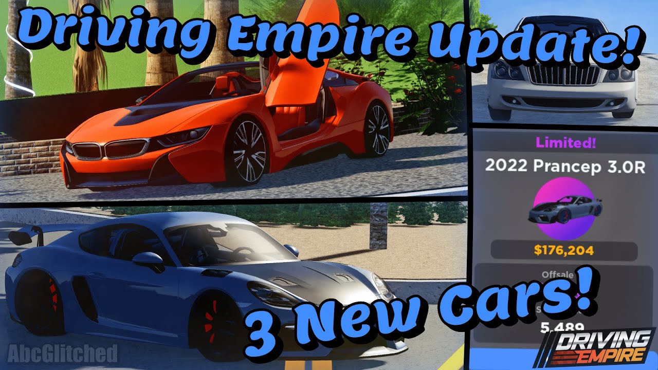 Driving Empire | 3 New Cars! - Roblox - YouTube