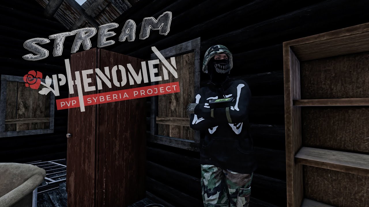 Выживаем на Phenomen - SYBERIA | DAYZ STREAM - YouTube