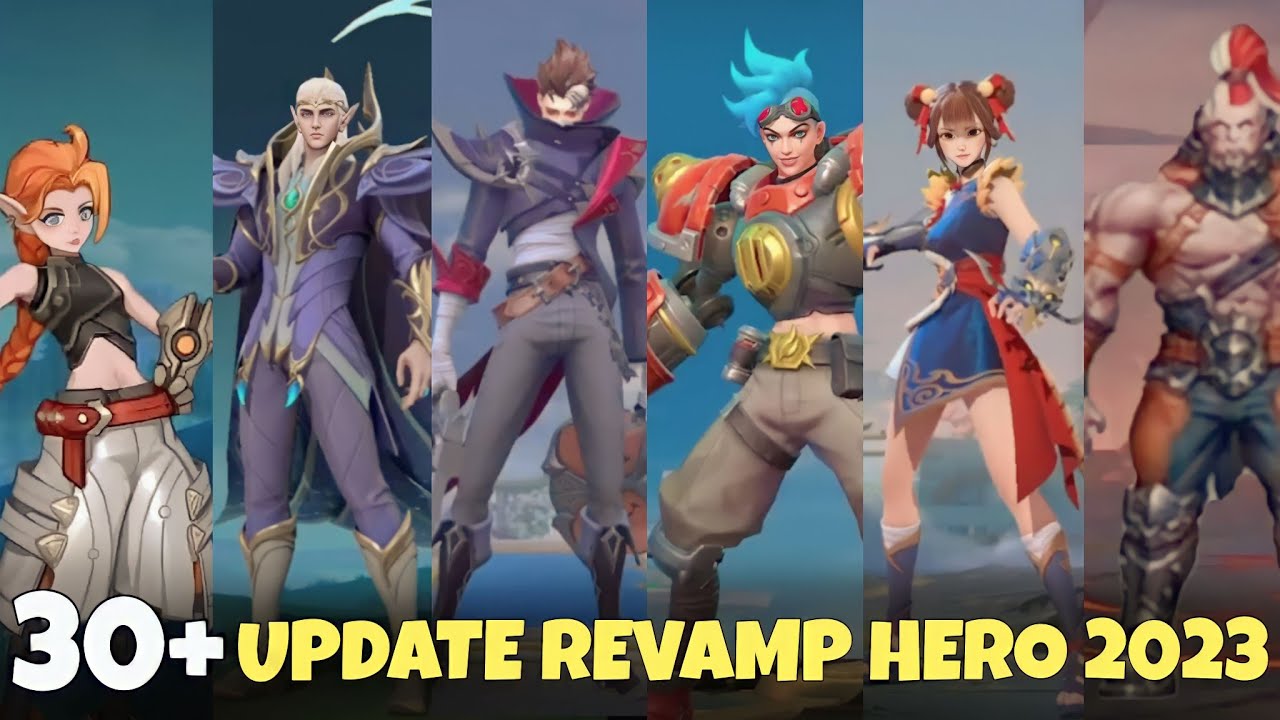 UPDATE 30+ HERO REVAMP BOCORAN LENGKAP SKILL EFEK MOBILE LEGENDS ...