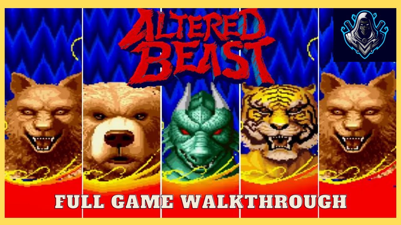 Altered Beast - Full Game - Let's Play Walkthrough - YouTube
