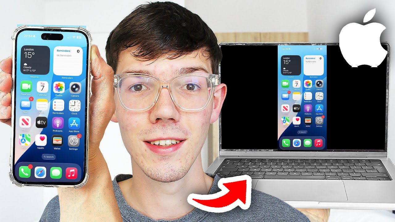 How To Screen Mirror iPhone To Laptop or PC - Step By Step - YouTube