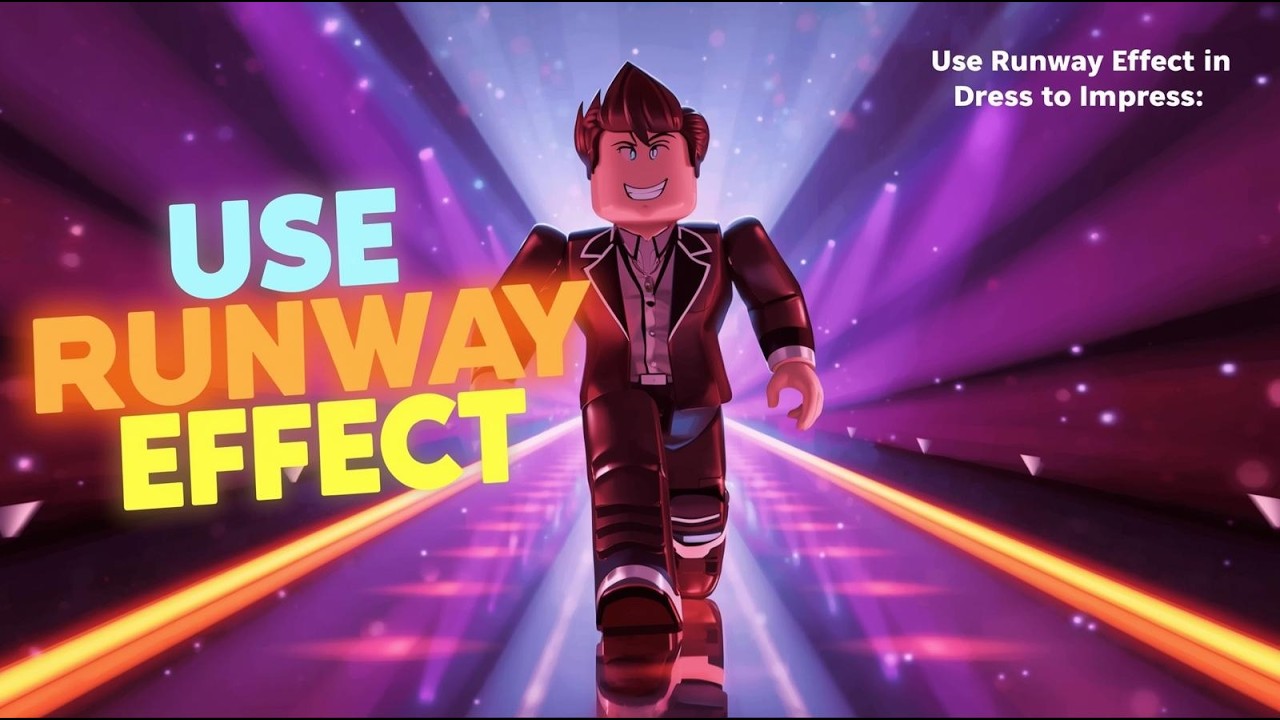 Runway Magic UNLOCKED - How to Use the Runway Effect in Roblox Dress to ...
