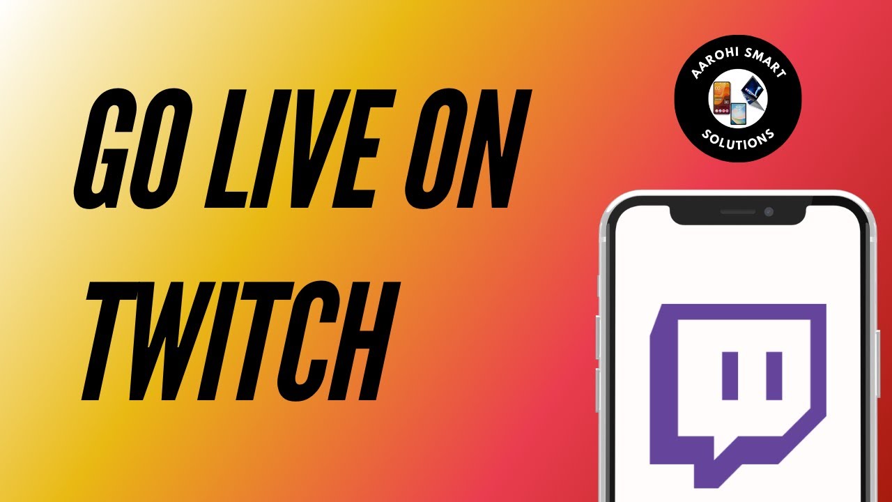 How to go Live on Twitch on PC (FULL GUIDE) - YouTube