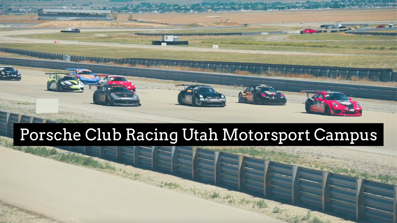 Raw Footage of Porsche Club Racing at Utah Motorsports Campus With RIOT ...