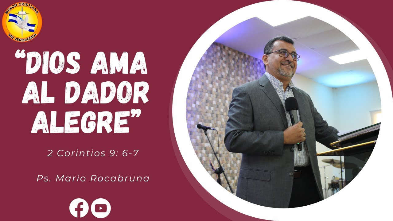 "Dios Ama Al Dador Alegre" | Domingo 29-10-2023 | 8:00 A.M. - YouTube