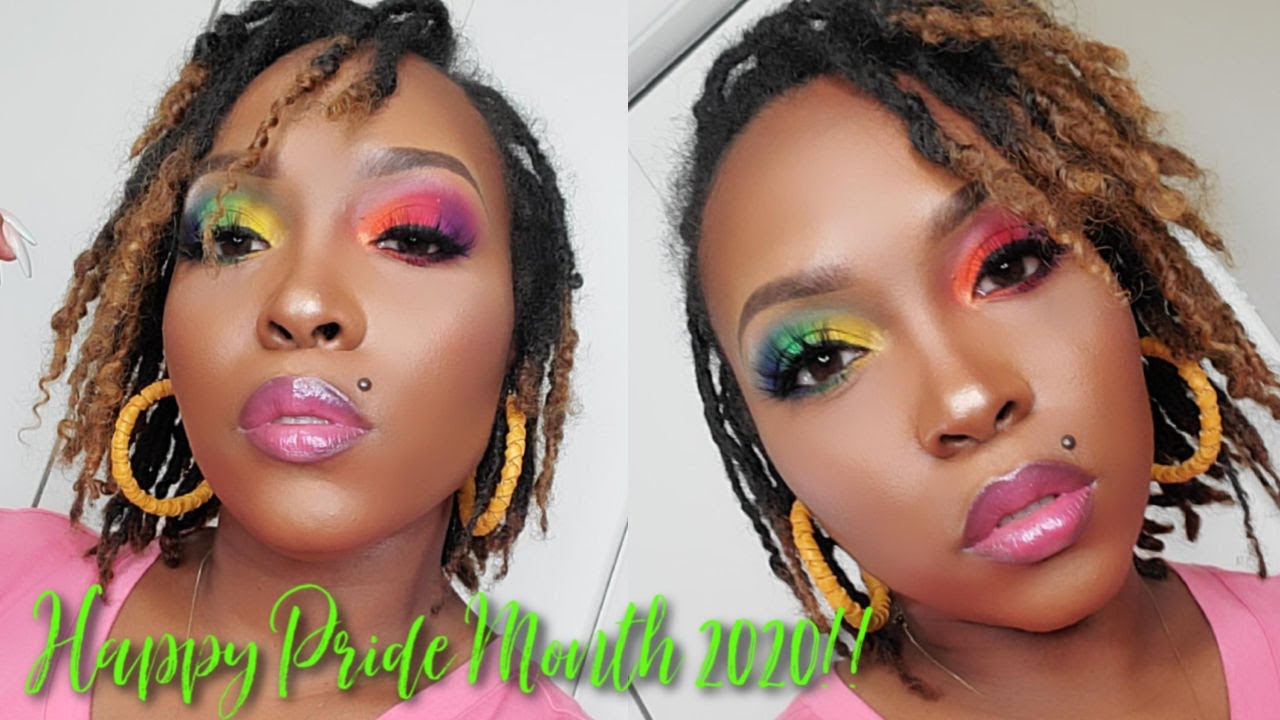 PRIDE MONTH MAKEUP LOOK CHATTY GRWM | BEAU'D BY D.BEASLEY - YouTube