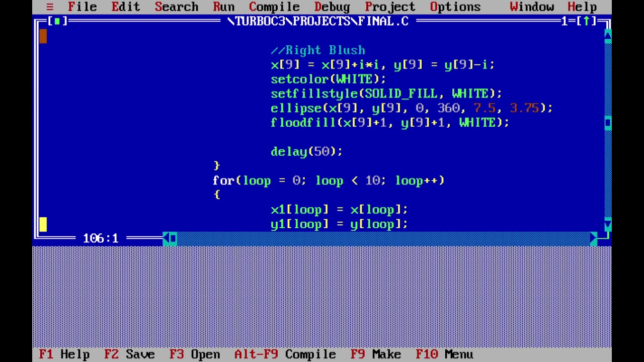Jumping poring in C - YouTube