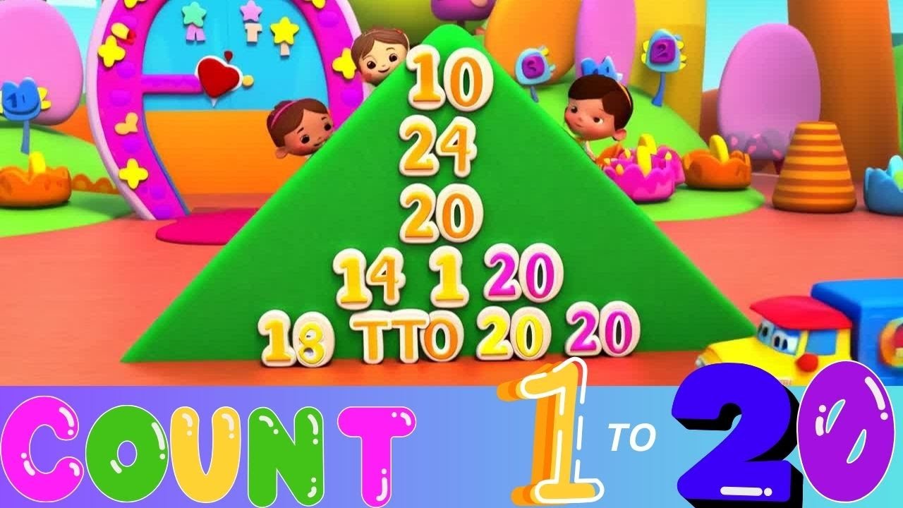 "Counting Numbers 1 to 20! 🎉 Fun & Easy Sing-Along for Kids | Learn to ...