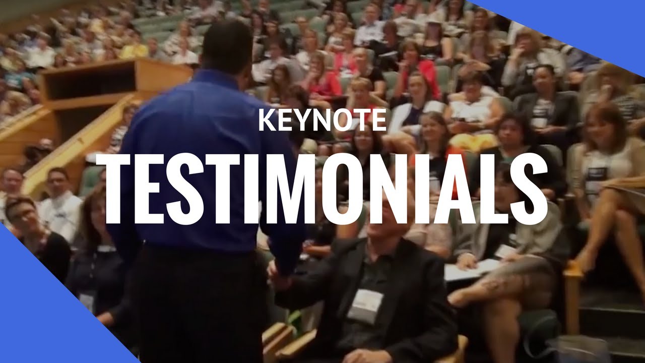 Sam Richter Keynote and Workshop Testimonials - YouTube