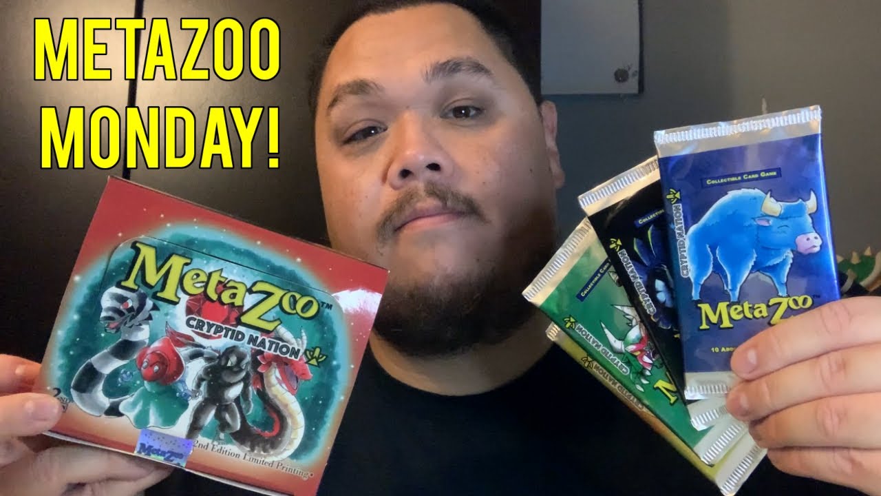 Opening MetaZoo Packs from a Booster Box (Part 5) | Mothman & Bigfoot ...